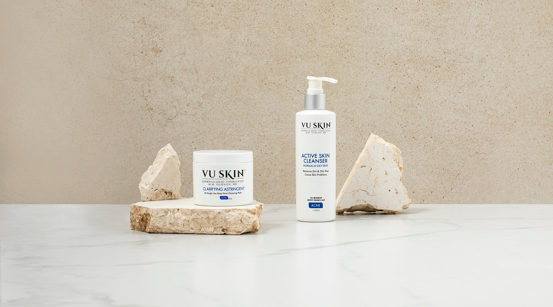 Essential Daily Skin Cleansing Products | Vu Skin System